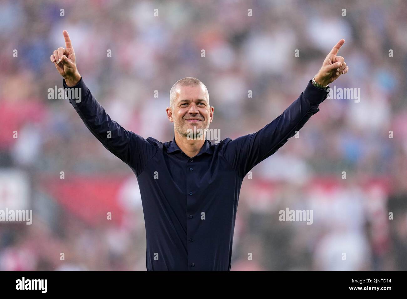 Rotterdam - Joost van der Hoek pendant le match entre Feyenoord et SC Heerenveen à Stadion ...