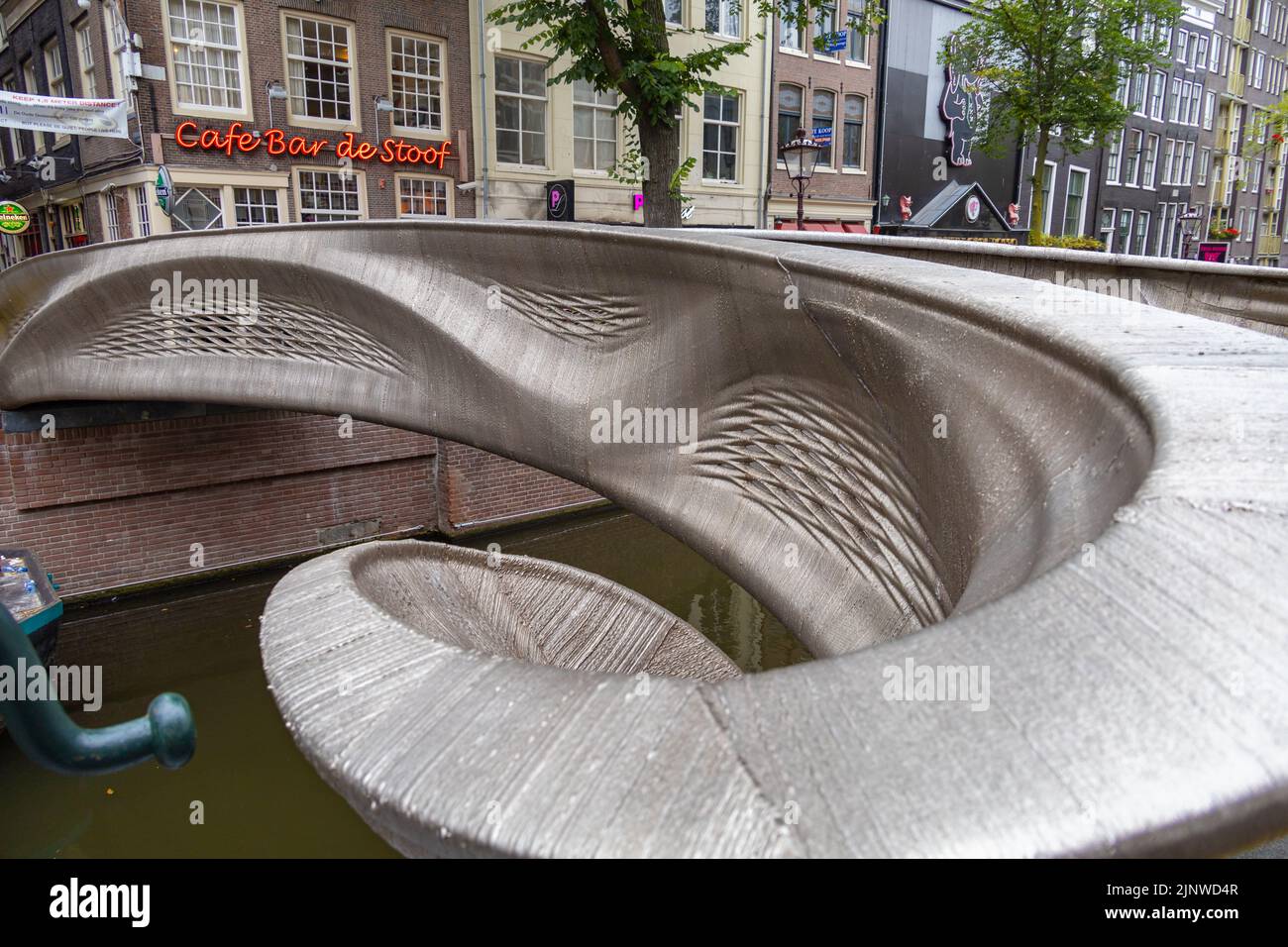 Structure de construction de pont amsterdam Banque de photographies et ...