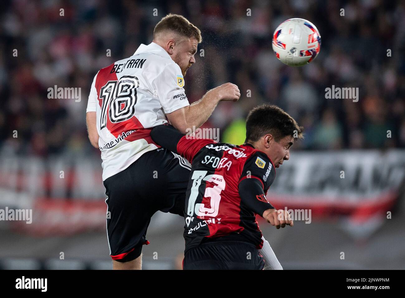 Buenos Aires, Argentine. 13th août 2022. Lucas Beltran de River plate ...