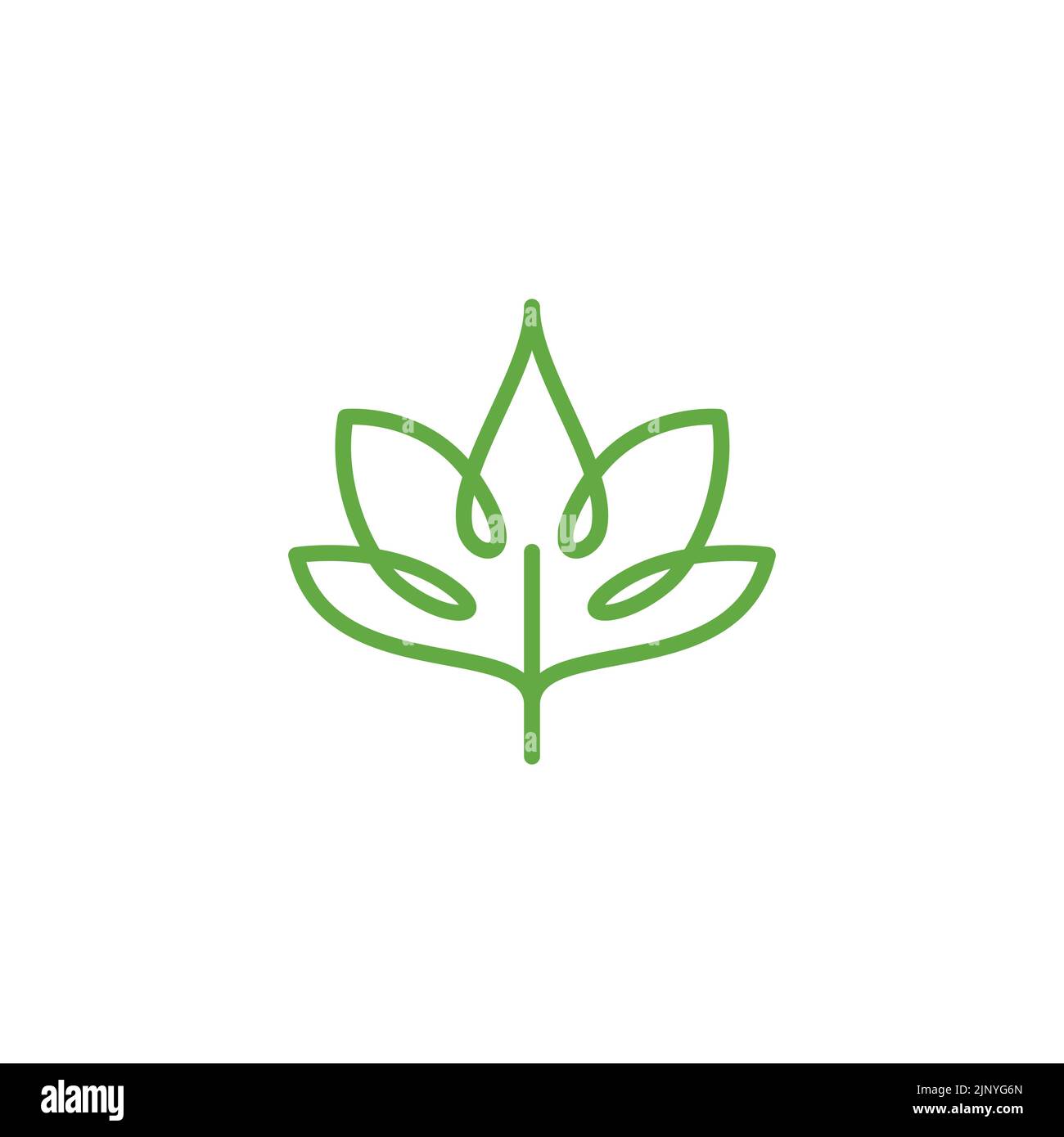 modèles de logo lotus linéaires. Logo vector Floral Linear lotus ...