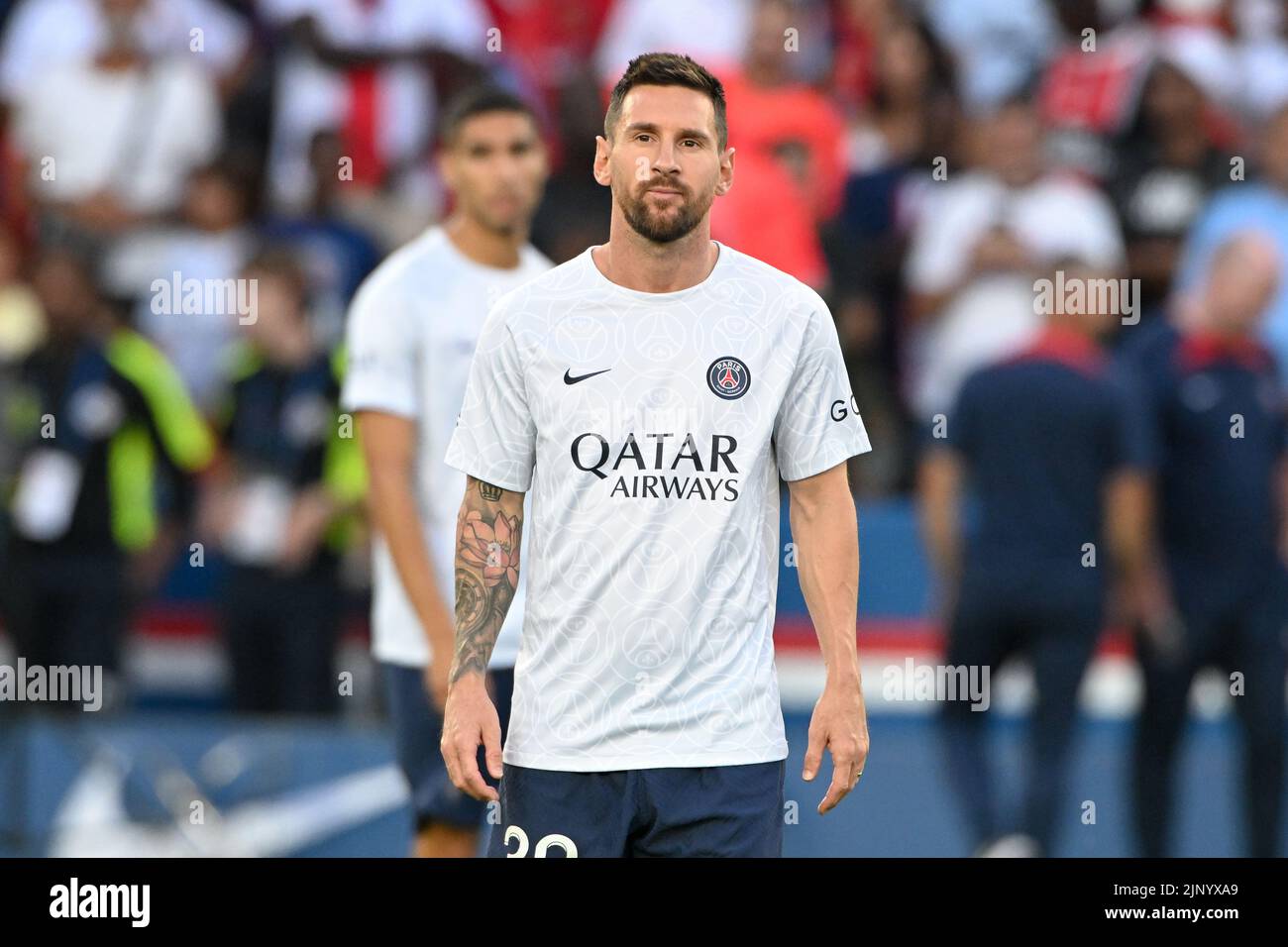 Lionel Messi - PSG vs Montpellier à Paris, France, le 13 août 2022. 13 ...