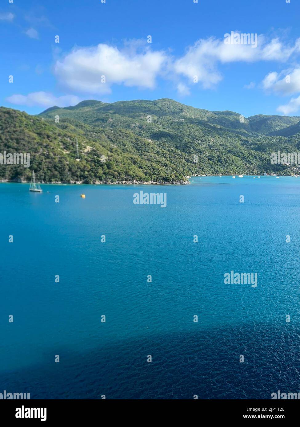 Labadee, Haïti - 15 février 2022 : une vue aérienne de Labadee une ...