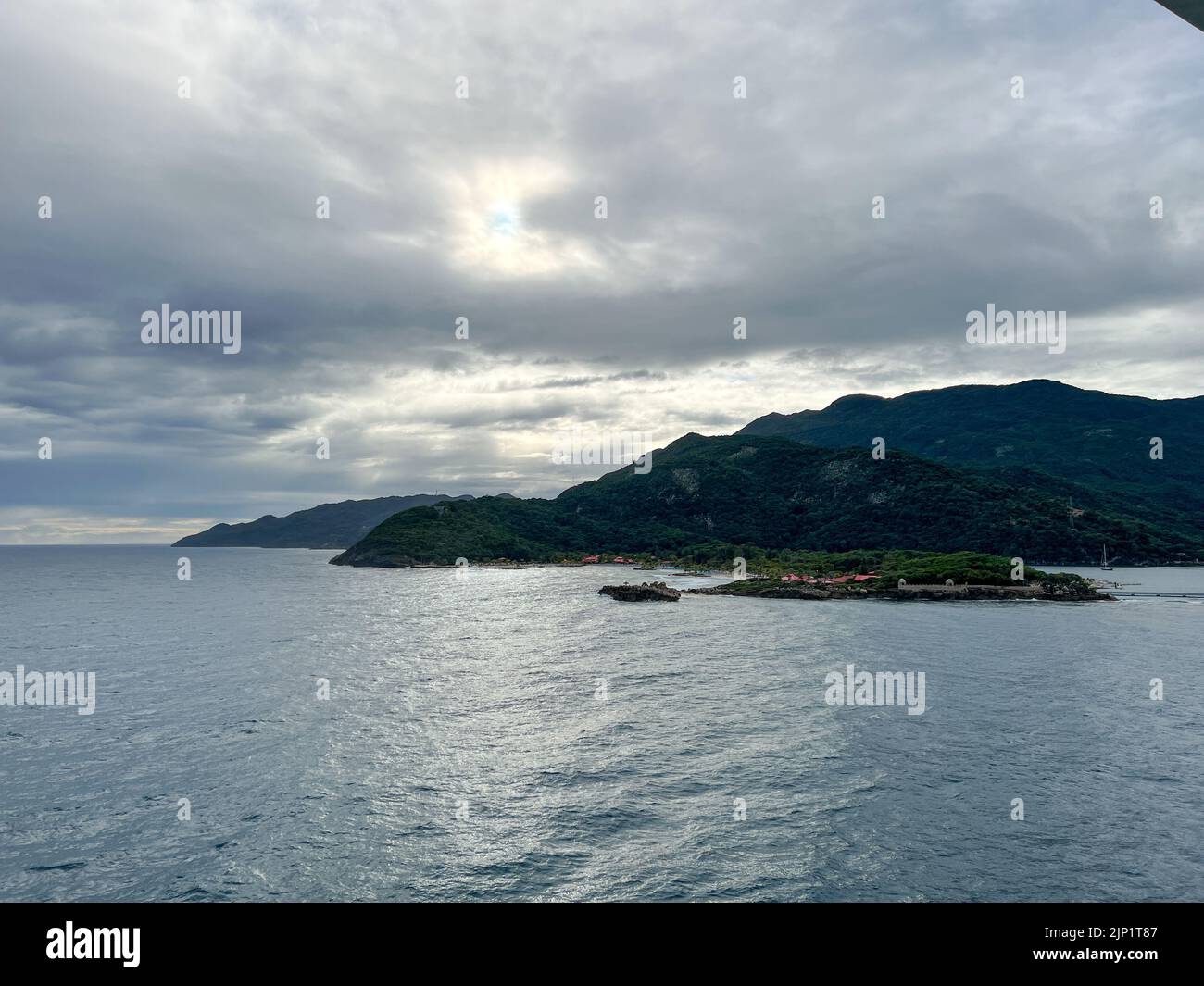 Labadee, Haïti - 15 février 2022 : une vue aérienne de Labadee une ...
