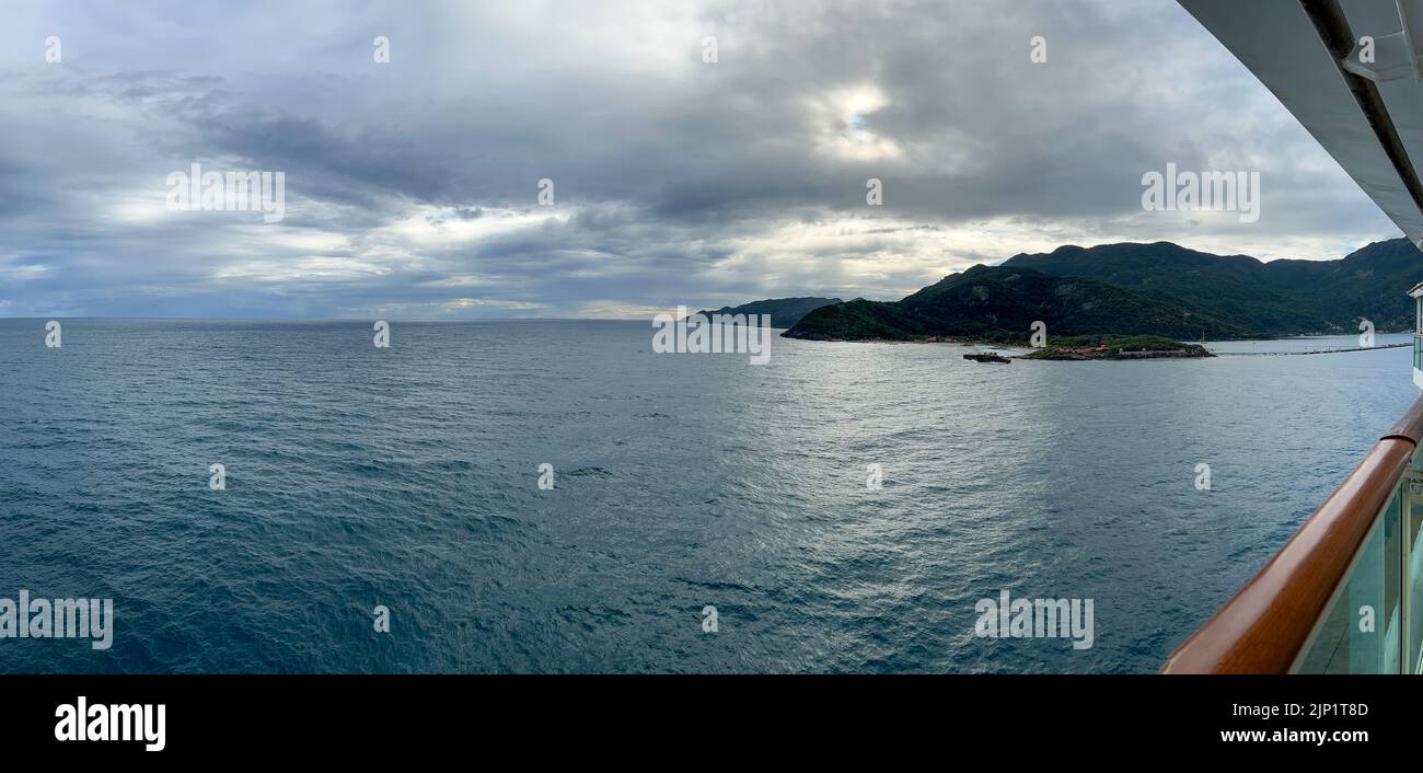Labadee, Haïti - 15 février 2022 : une vue aérienne de Labadee une ...