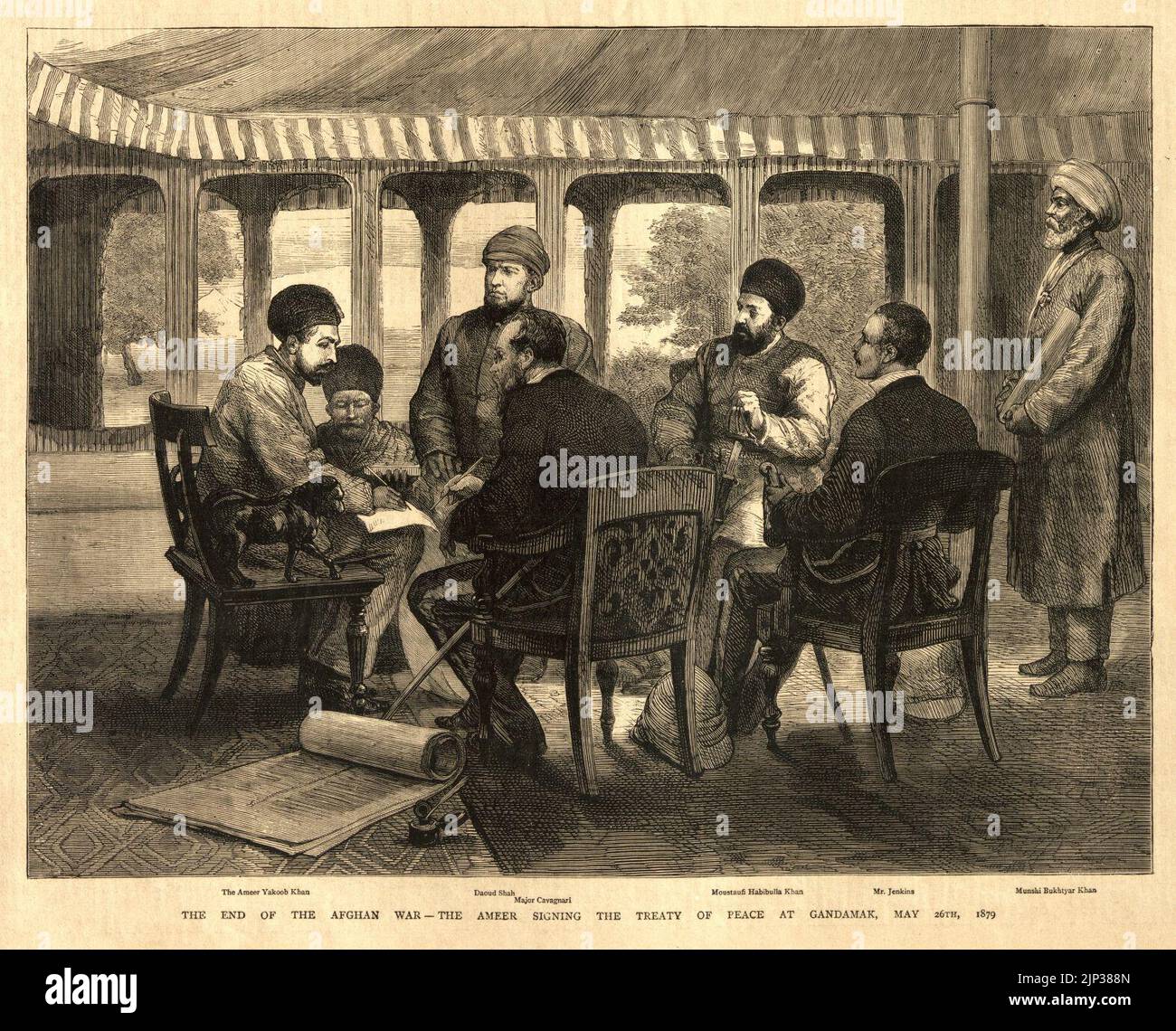 Treaty of gandamak Banque de photographies et d’images à haute résolution - Alamy
