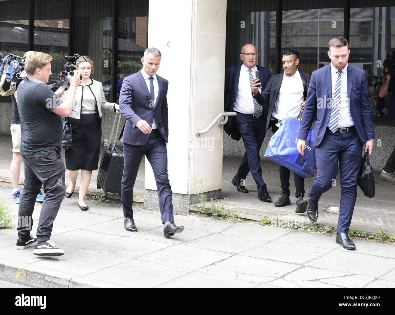 Manchester, Royaume-Uni. 15th août 2022. L'ancien footballeur de ...