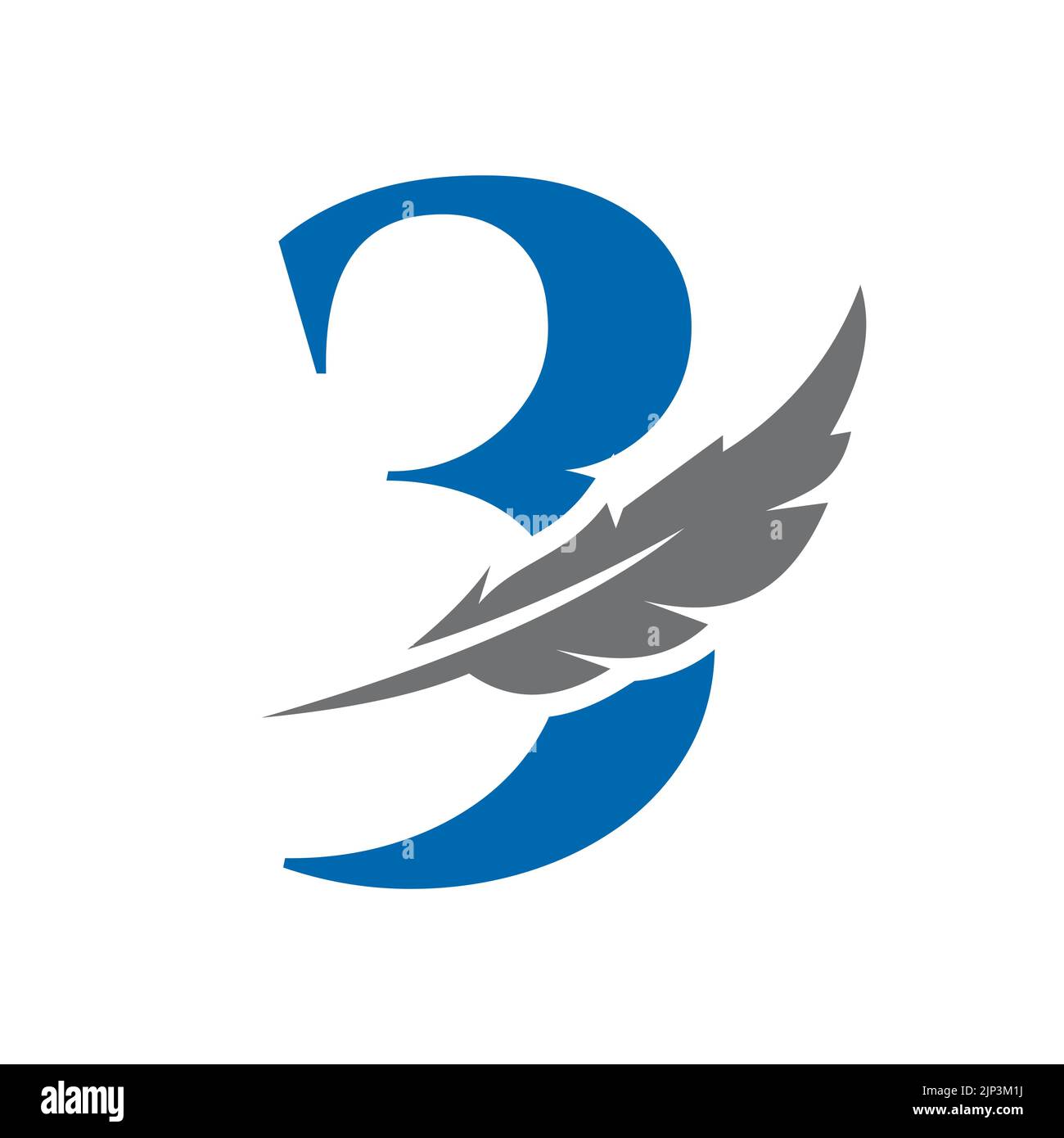 Logo plume Banque de photographies et d’images à haute résolution - Alamy