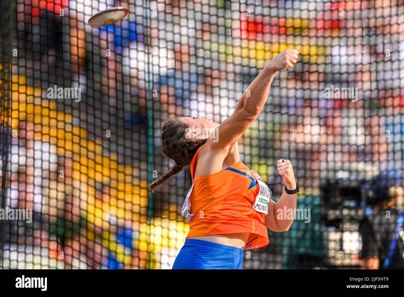 MUNCHEN, ALLEMAGNE - AOÛT 15: Jorinde van Klinken des pays-Bas en ...