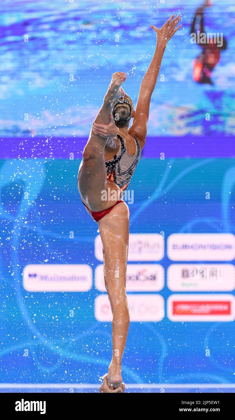 UKR UKRAINE ALEKSIIVA Maryna / ALEKSIIVA Vladyslava DEREVIANCHENKO Olésia / FIEDINA Marta ...