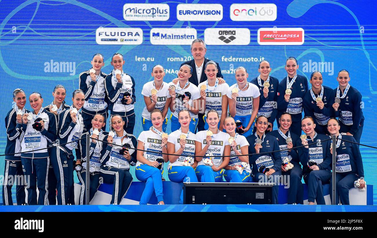 UKRAINE, ALEKSIIVA Maryna/ALEKSIIVA Vladyslava, DEREVIANCHENKO Olésia ...