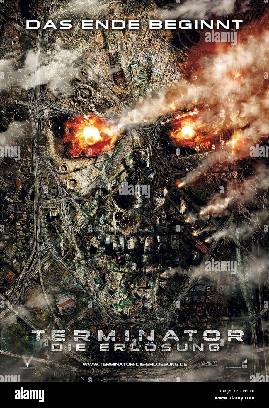 The terminator movie poster Banque de photographies et d’images à haute ...