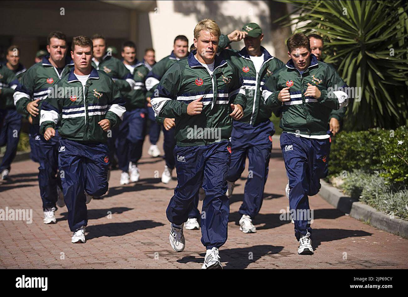 Francois pienaar matt damon invictus Banque de photographies et d ...