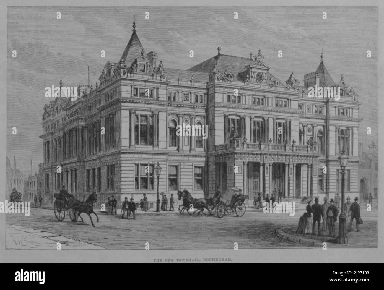 Nottingham town hall Banque de photographies et d’images à haute ...