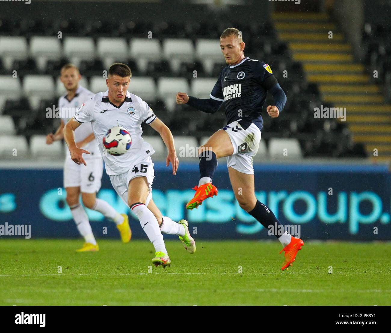 16th août 2022 ; stade Swansea.com, Swansea, pays de Galles ; football ...
