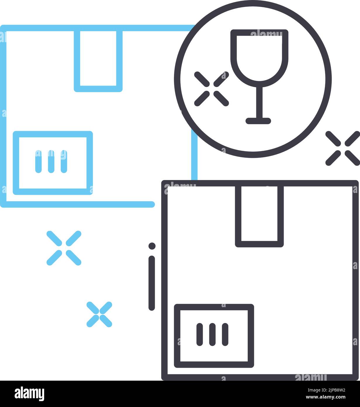 Fragile pictogram Banque de photographies et d’images à haute ...