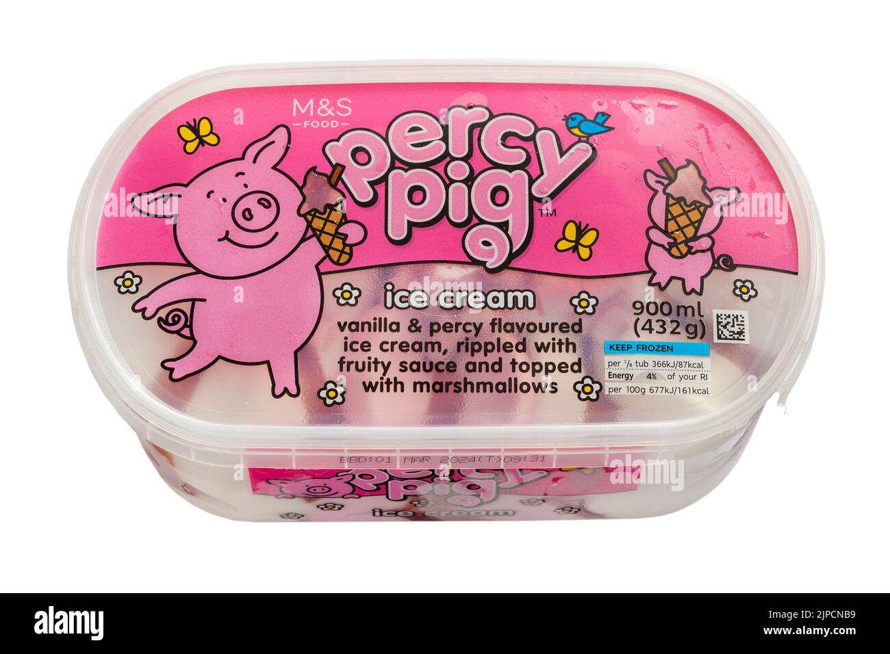 Pot de glace percy pig Banque de photographies et d’images à haute ...