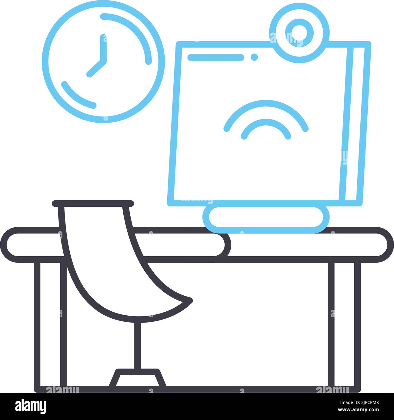 Workplace pictogram Banque de photographies et d’images à haute ...