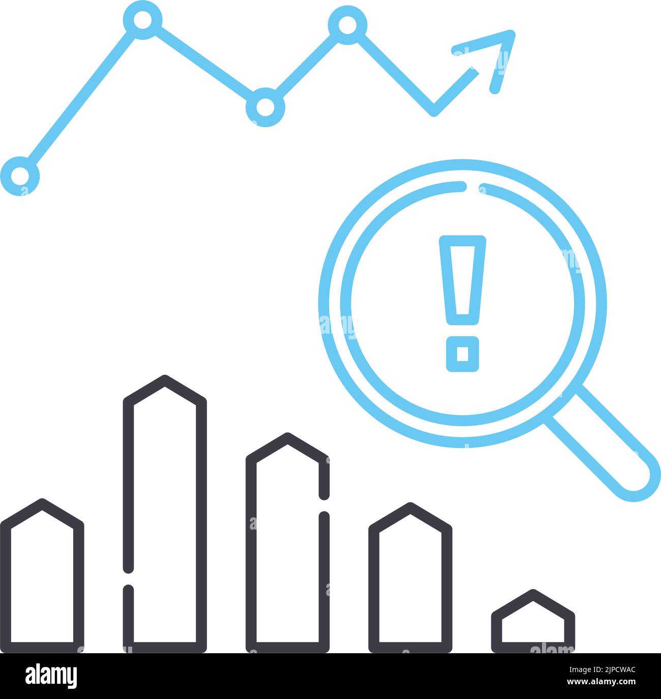 Examen des risques Banque d'images vectorielles - Alamy