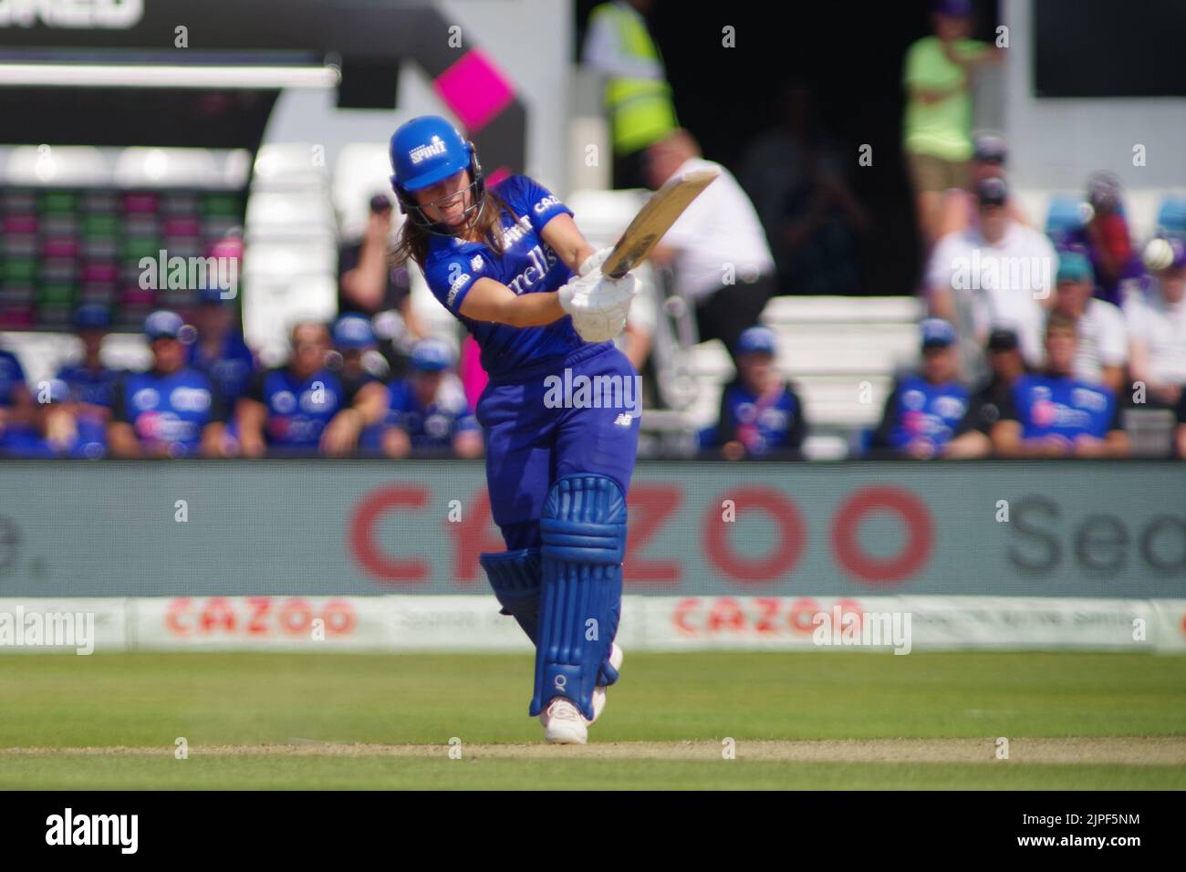 Leeds, Angleterre, le 14 août 2022. Sophie Luff battant pour London ...