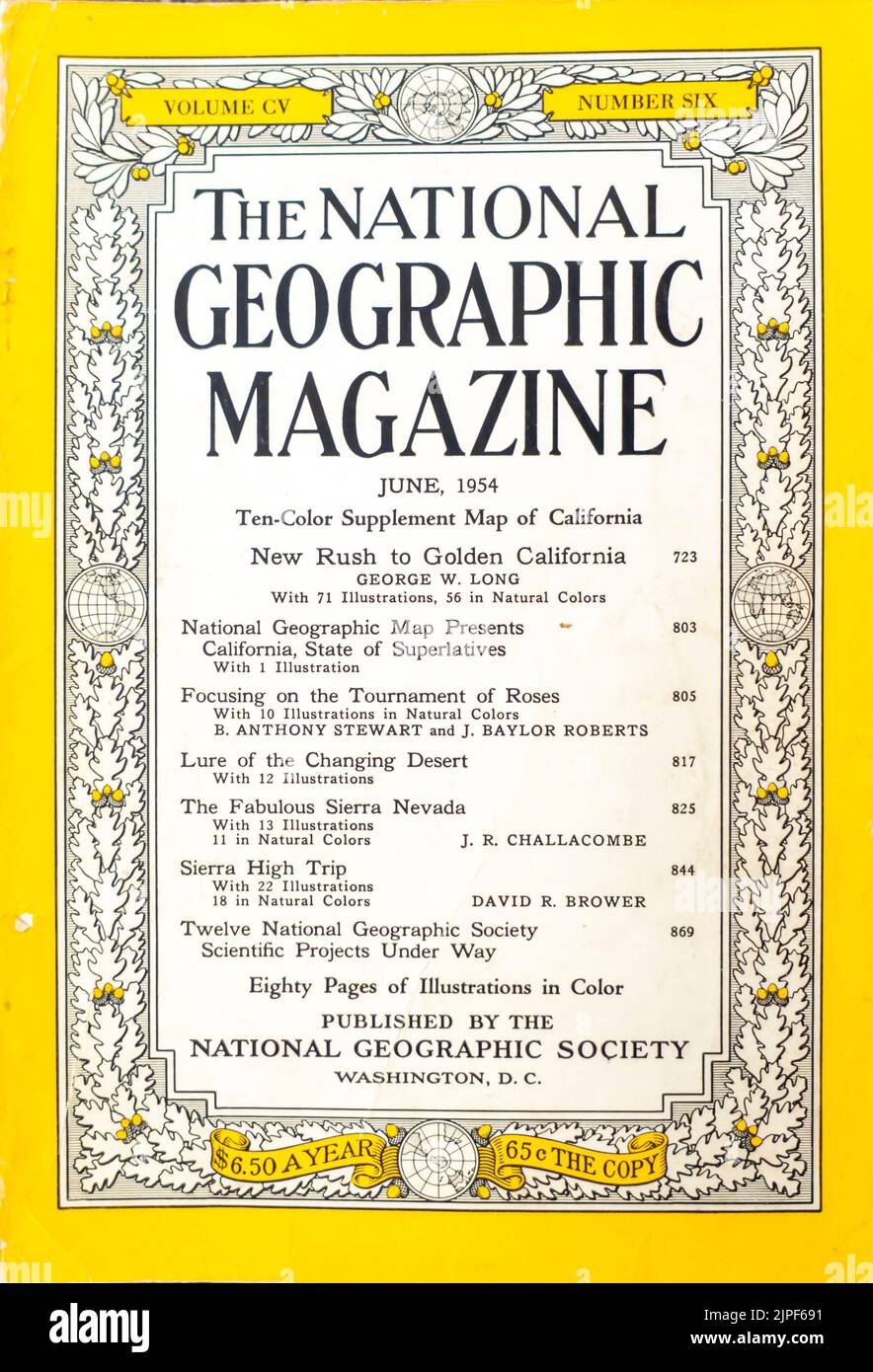 Usa magazine cover 1950s Banque de photographies et d’images à haute résolution - Alamy