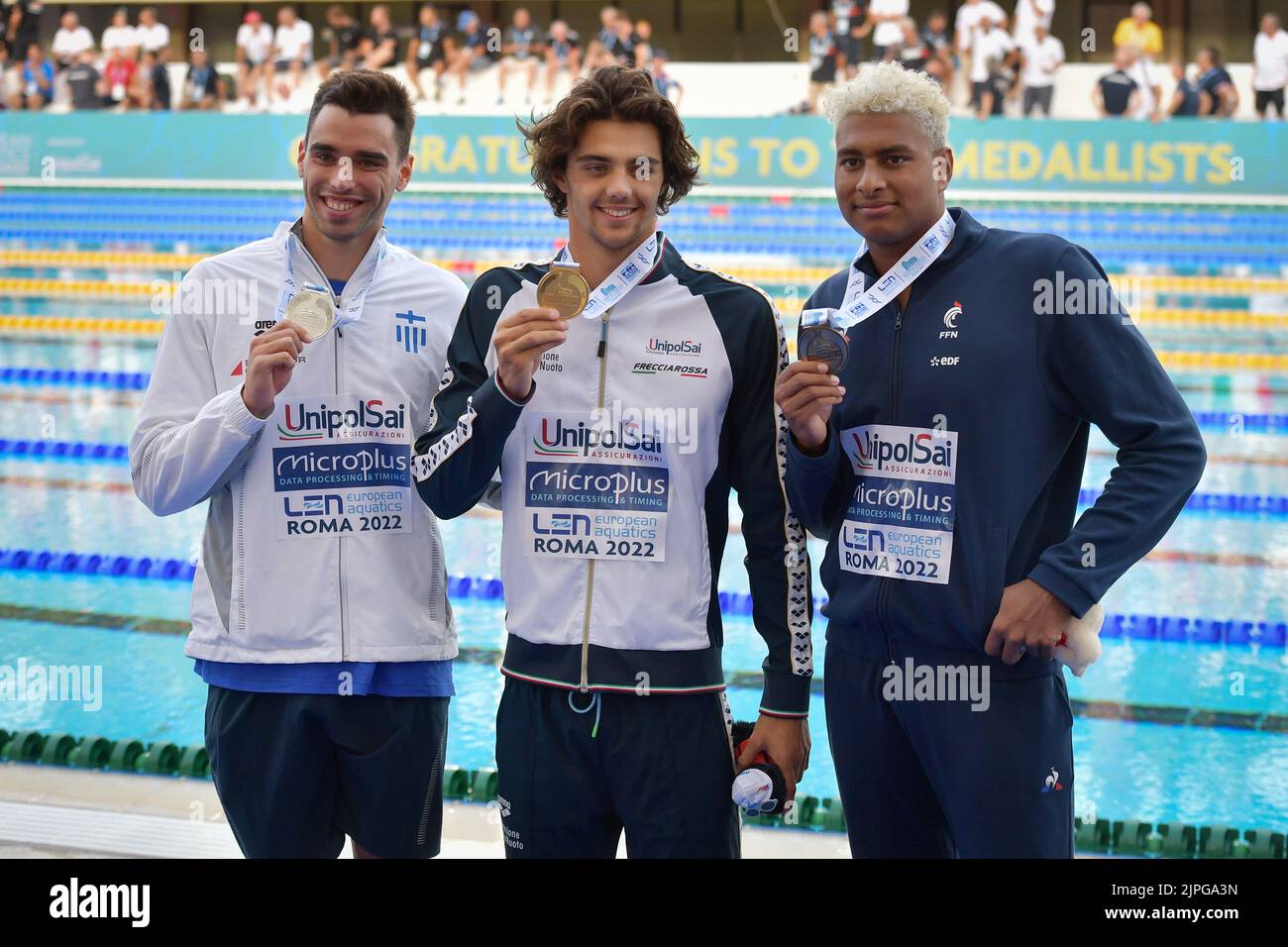 Rome, Italie. 17th août 2022. Rome, 17 août 2022 Championnats d'Europe ...