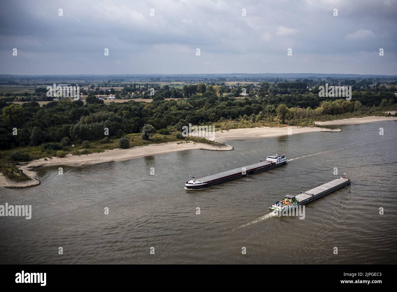 Lobith, pays-Bas. 18th août 2022. 2022-08-18 12:08:56 LOBITH - Une ...