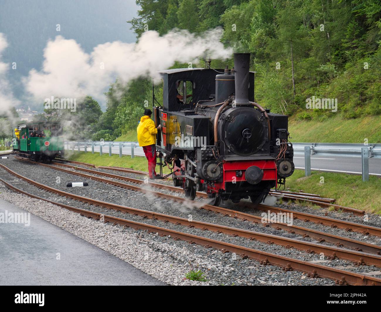 Il s'agit du célèbre train à vapeur à crémaillère avec son attraction ...