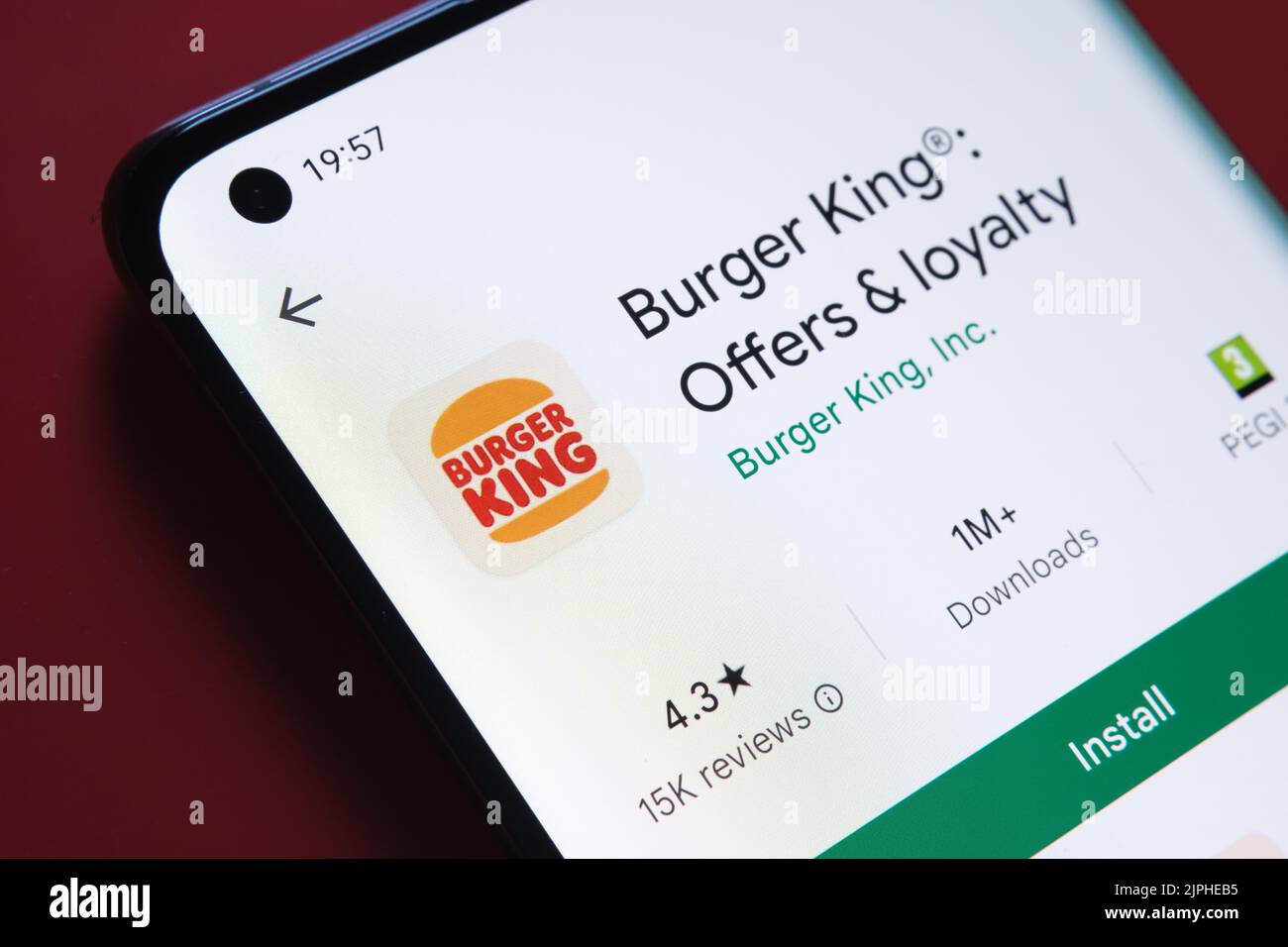 Burger king inc Banque de photographies et d’images à haute résolution - Alamy