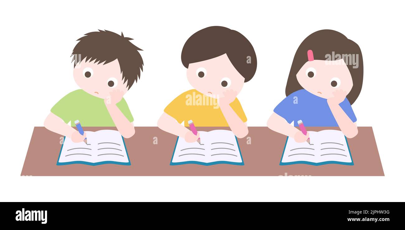 âge scolaire primaire Banque d'images vectorielles - Alamy