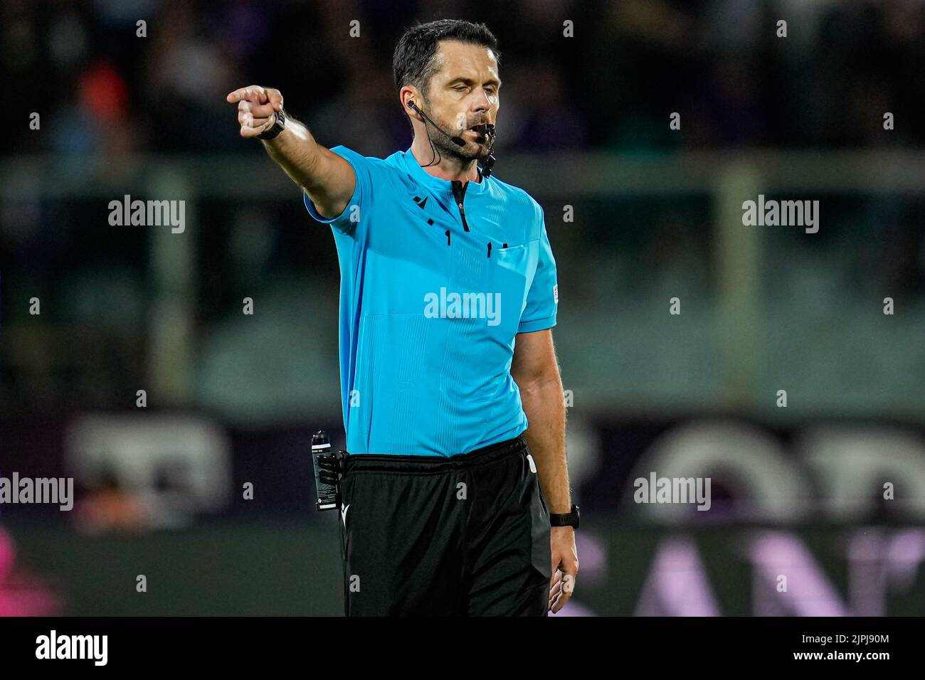 Florence, Italie. 18th août 2022. FLORENCE, ITALIE - AOÛT 18: Arbitre ...