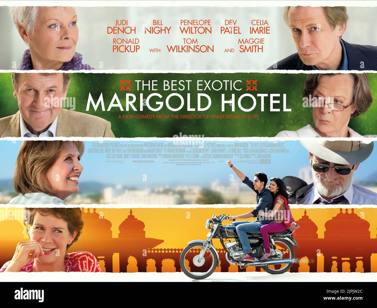 Celia imrie dev patel Banque de photographies et d’images à haute ...