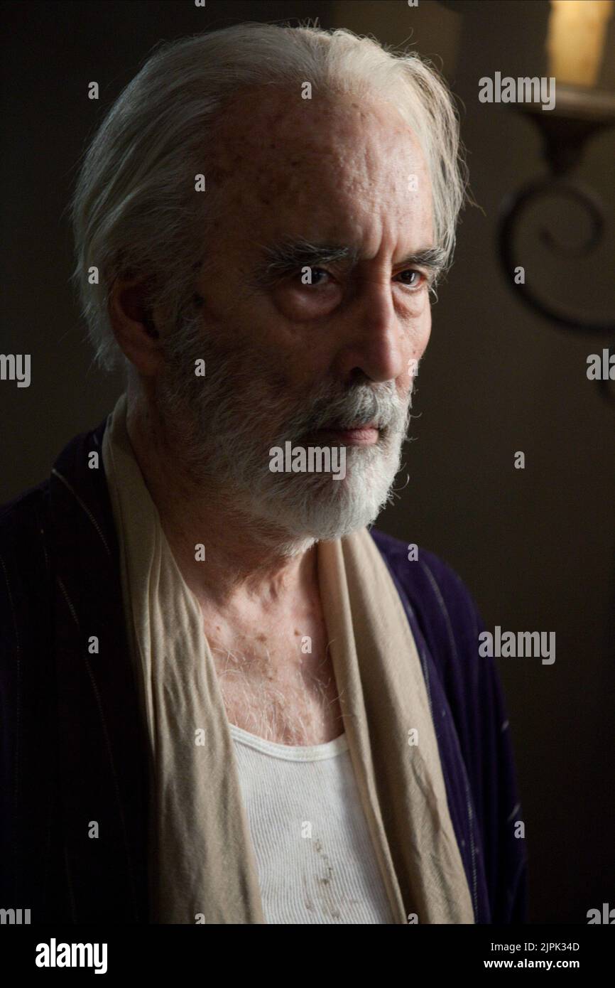 Christopher lee portrait Banque de photographies et d’images à haute ...