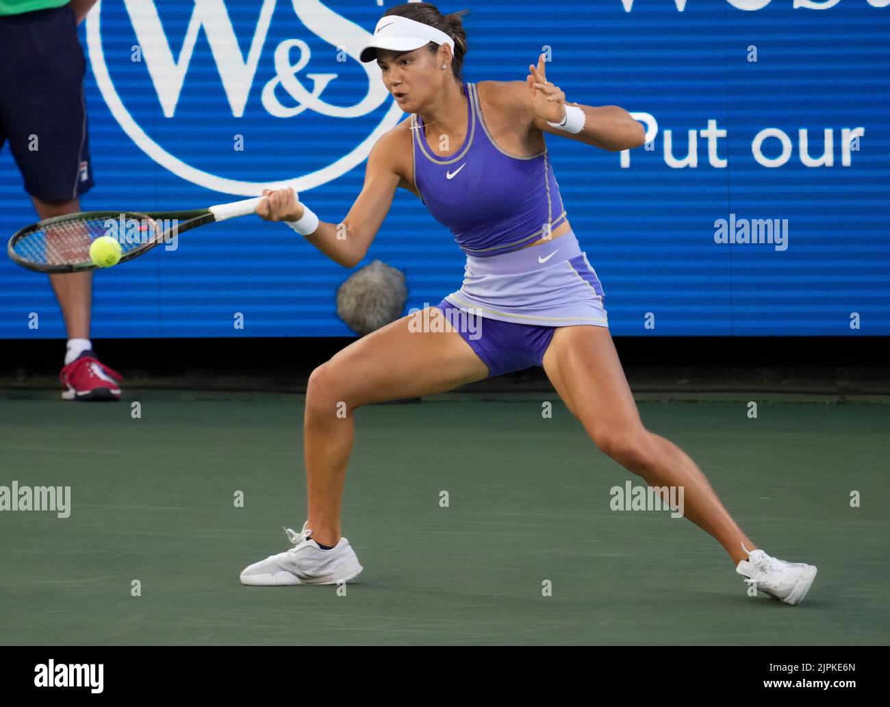18 août 2022: Emma Raducanu (GBR) perd à Jessica Pegula (USA), 7-5, 6-4 ...