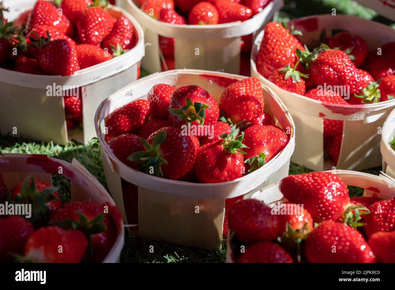 Panier de courses pour manger france Banque de photographies et d ...
