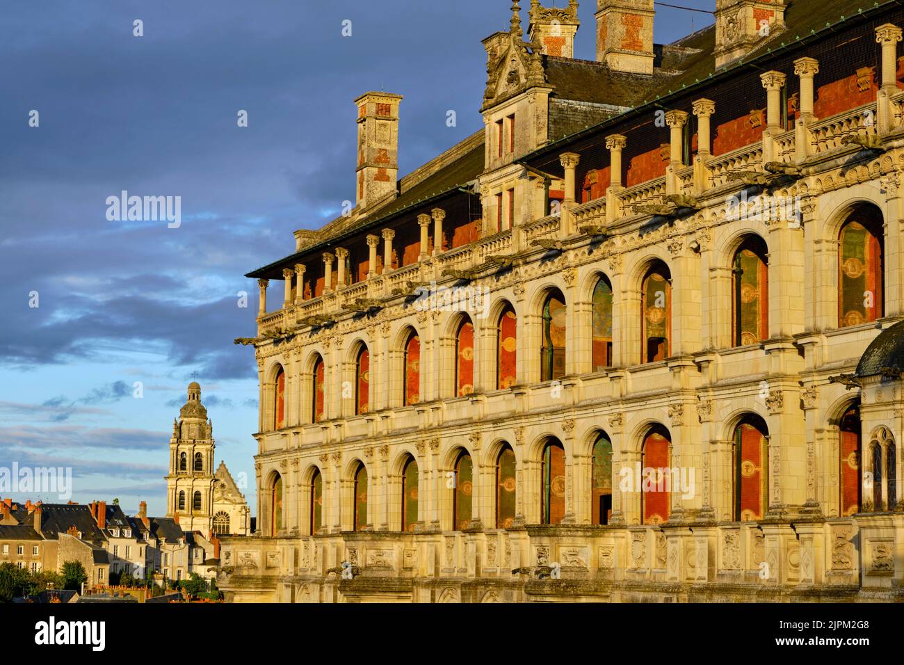 France, Loir-et-cher, Blois, Château de Blois, Château royal de Blois ...