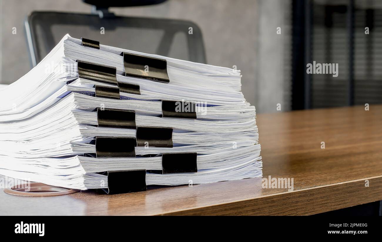 Piles de fichiers Banque de photographies et d’images à haute ...