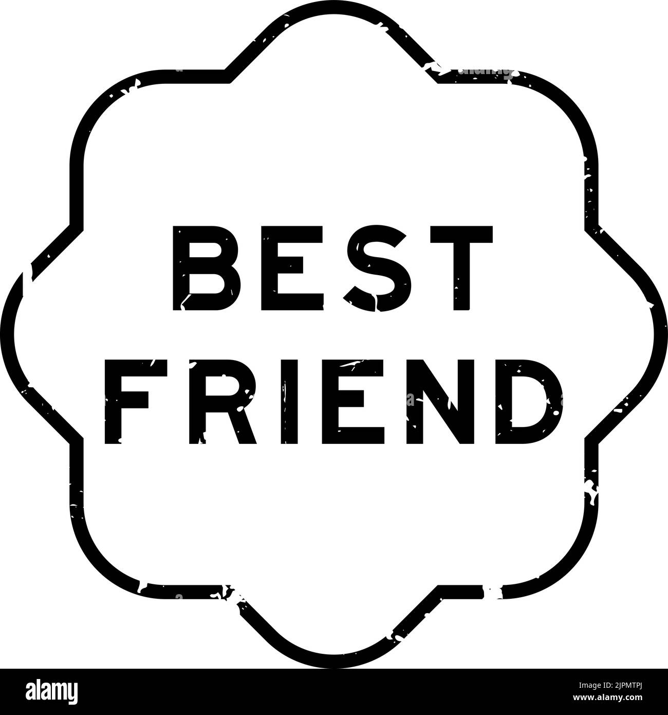 Bff best friends Banque d'images noir et blanc - Alamy