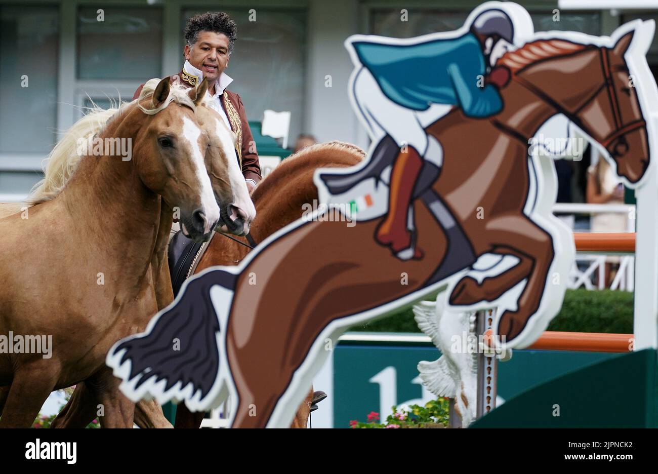 Gary Zoher et ses étalons de Lusitano réalisent une exposition le ...