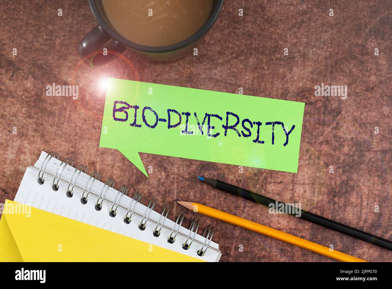 Inspiration signe Bio diversité, concept signification variété de vie ...