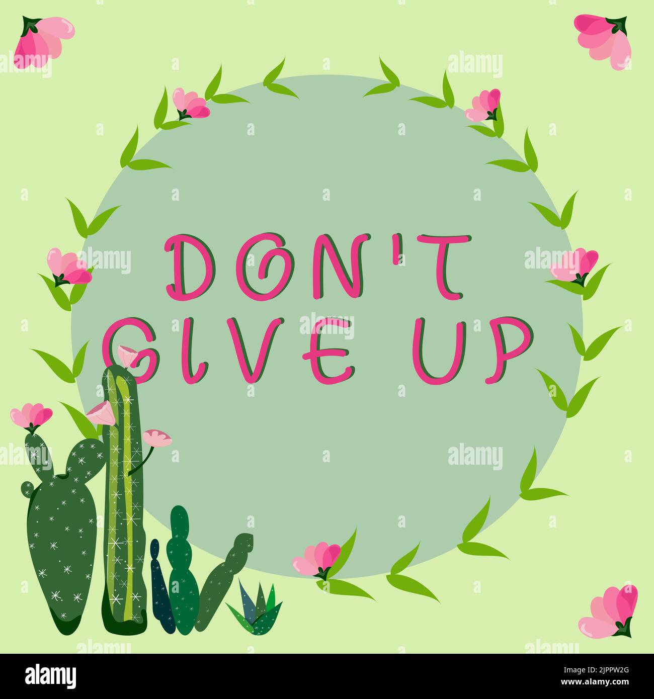 Affiche Don T ne pas donner vers le haut, mot écrit sur déterminé ...