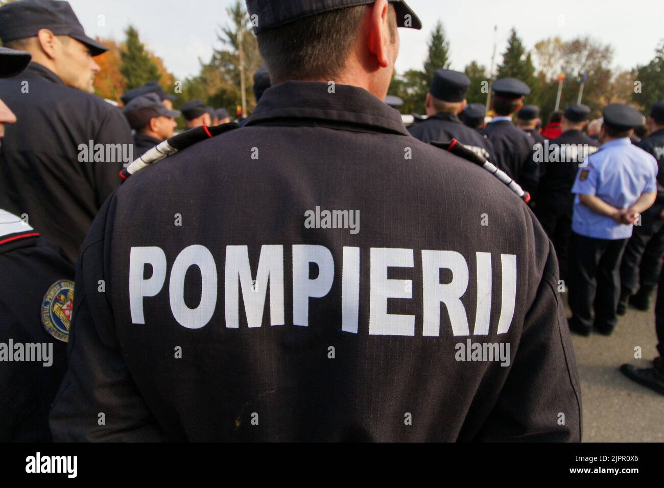 Sapeur pompier 18 logo Banque de photographies et d’images à haute ...