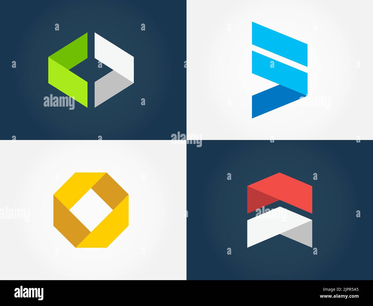 Shape logo Banque d'images vectorielles - Alamy