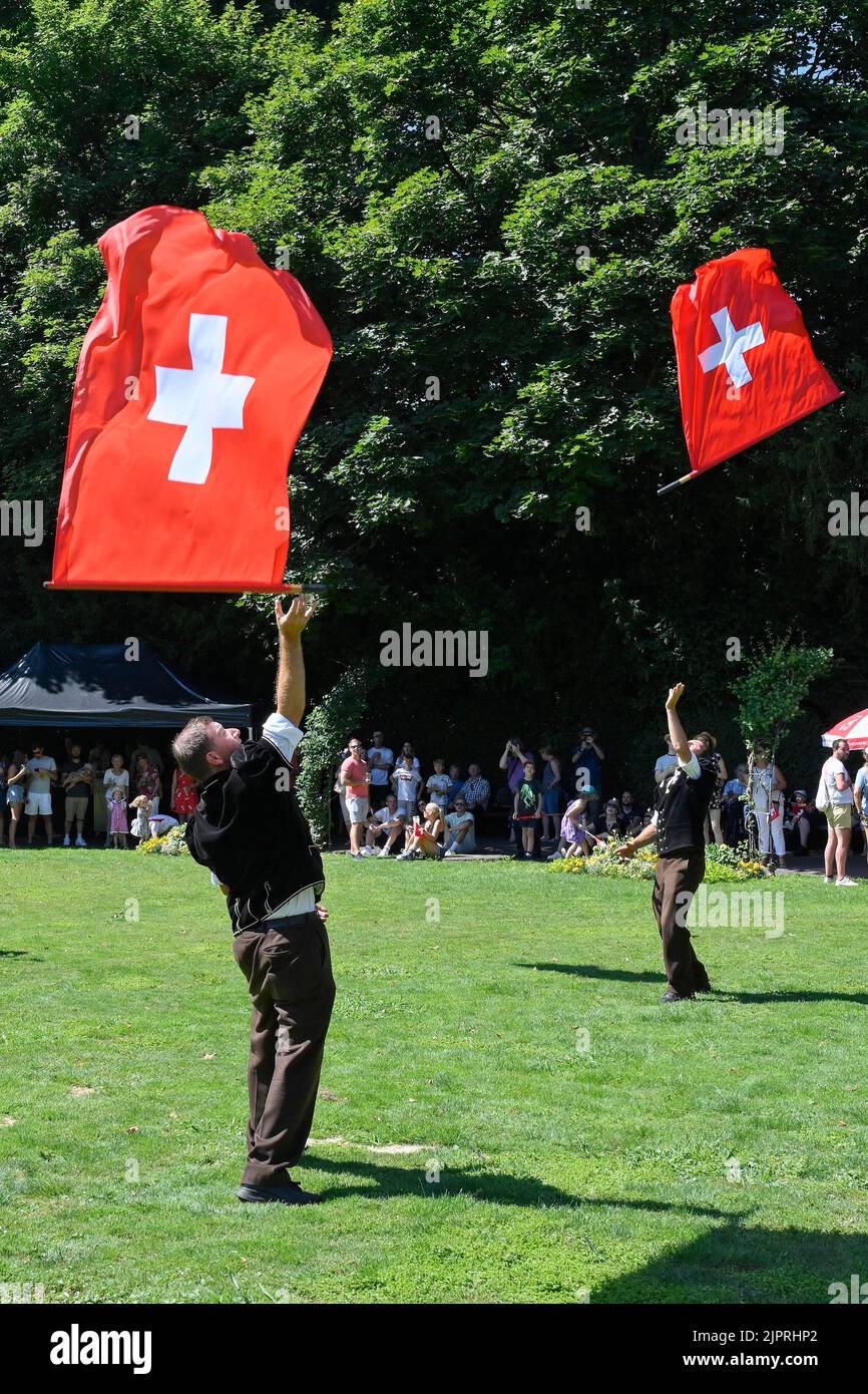 Bernese flag Banque de photographies et d’images à haute résolution - Alamy