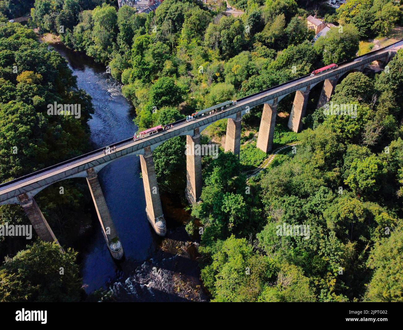 Llangollen aqueduct Banque de photographies et d’images à haute ...