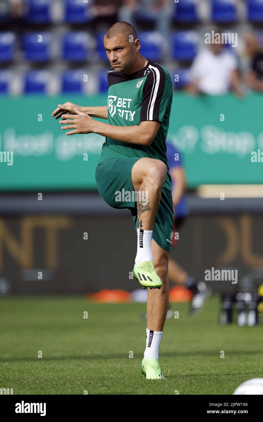 SITTARD - Burak Yilmaz de Fortuna Sittard pendant le match néerlandais ...