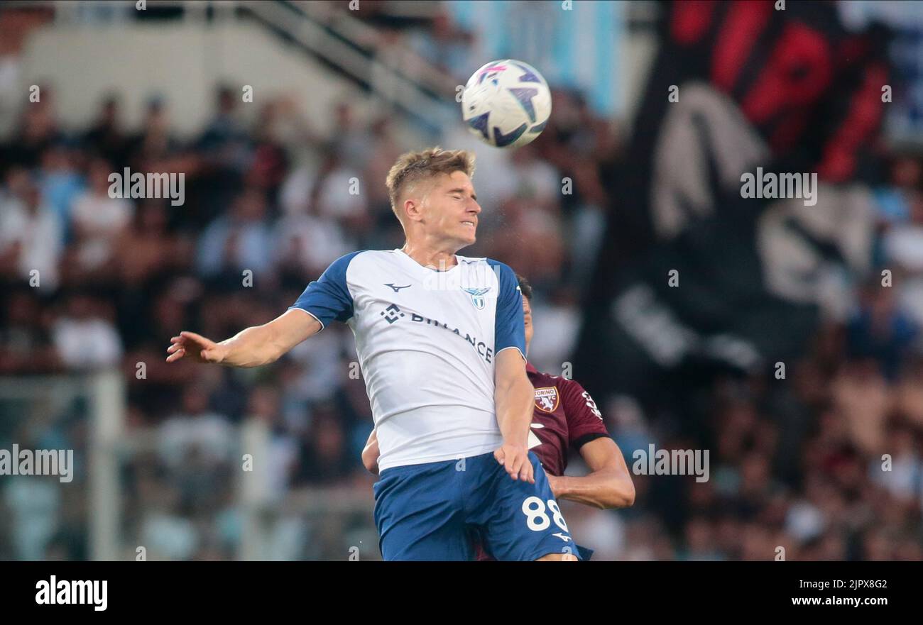 Toma Basic de SS Lazio pendant la série italienne Un match de football ...