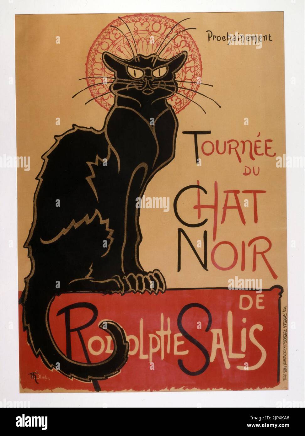 Théophile-Alexandre Steinlen - tournée du Chat Noir de Rodolphe Salis ...