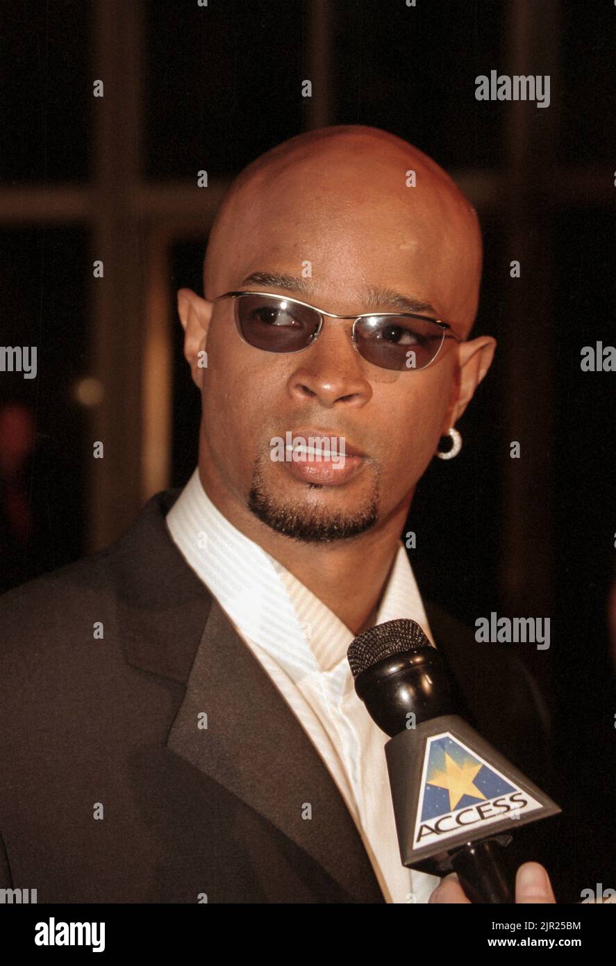 Le comédien Damon Wayans lors de son arrivée au premier Prix Mark Twain ...