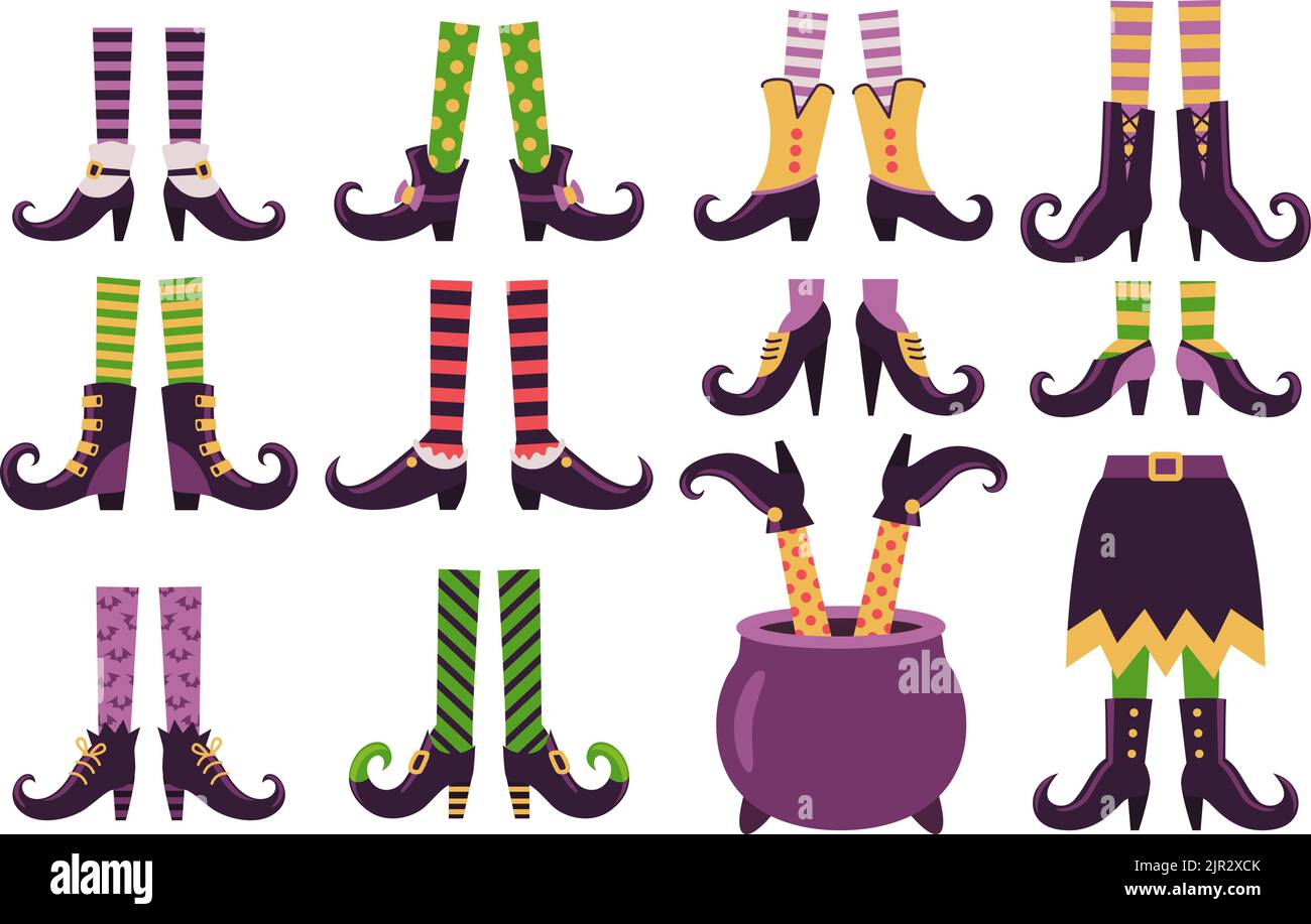 Pieds avec bas Banque d'images vectorielles - Alamy