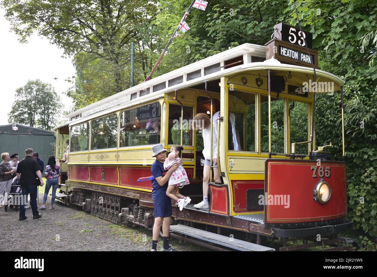 Balade en tramway nostalgique Banque de photographies et d’images à ...